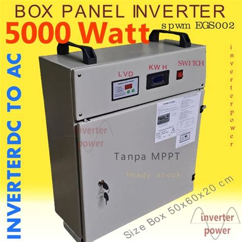 Jual Box Panel Inverter Lengkap Trafo 5000 W Psw 5000w Low Frequency 48