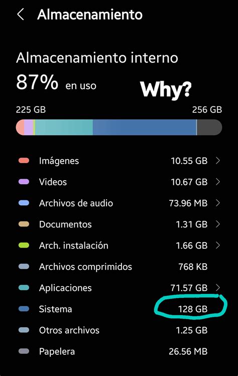 System Uses Too Much Storage Rsamsunggalaxy
