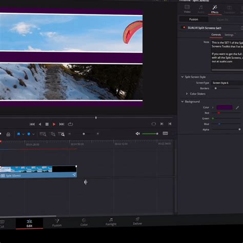 Split Screens Toolkit