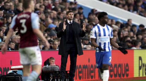 Premier League Steven Gerrard Makes Winning Start As Villa Beats