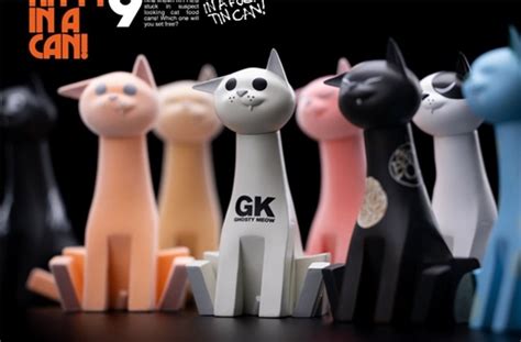 Underverse Popbot Series Blind Box Kitty In A Can