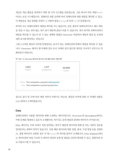 알라딘 미리보기 캐글 메달리스트가 알려주는 캐글 노하우