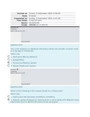 STS MQ2 Docx Started On State Completed On Time Taken Marks Grade