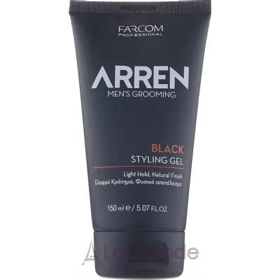 Arren Men's Grooming Black Styling Gel - Гель для укладки волос купить ...
