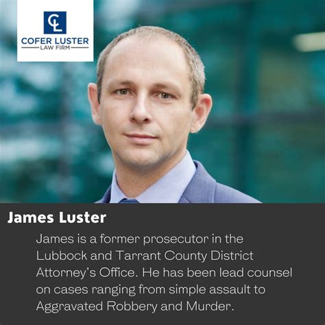 James Has Handled Thousands Of Cases Including Both Juvenile And Adult