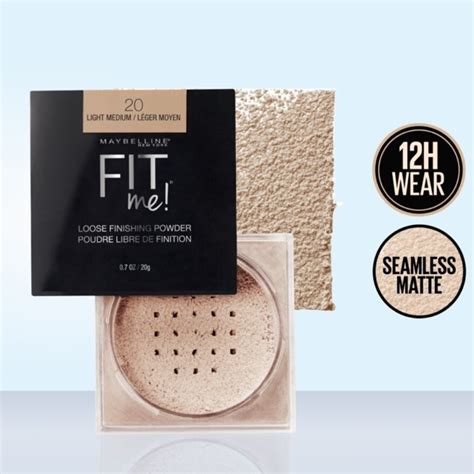 Maybelline Fit Me Loose Powder Light Medium Watsons Malaysia