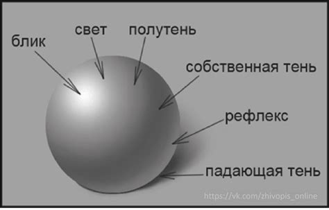 Полутень рисунок 76 фото