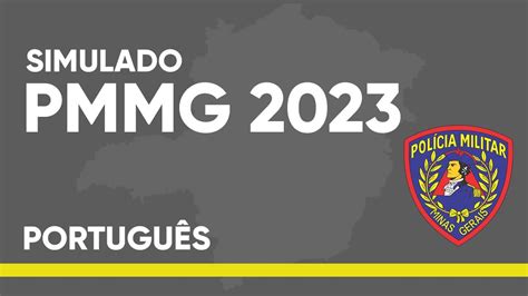 Concurso Pmmg 2023 Simulado De PortuguÊs Soldado Youtube