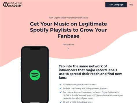 Matchfy Spotify Playlist Submission Tools — Buzzsonic