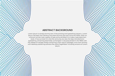 Premium Vector Abstract Blue Line Wave Background Modern Blue Line Background