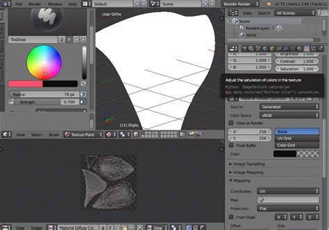Texturing Texture Painting Not Working With A Blank Image Blender Stack Exchange