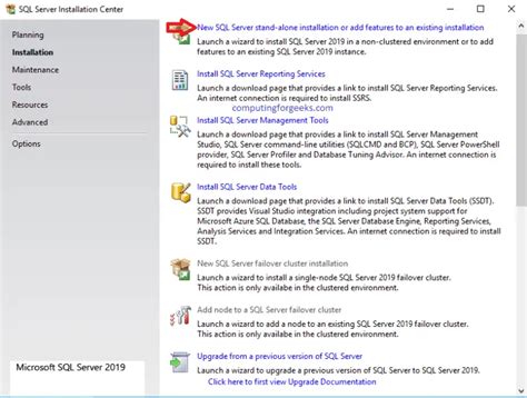 Install SQL Server 2019 Developer Edition on Windows Server 2019 | ComputingForGeeks