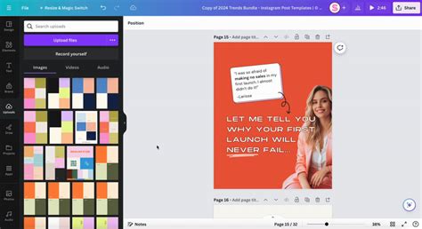 How To Apply A Color Palette From Image In Canva
