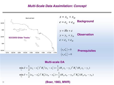 ppt a multi scale three dimensional variational data assimilation