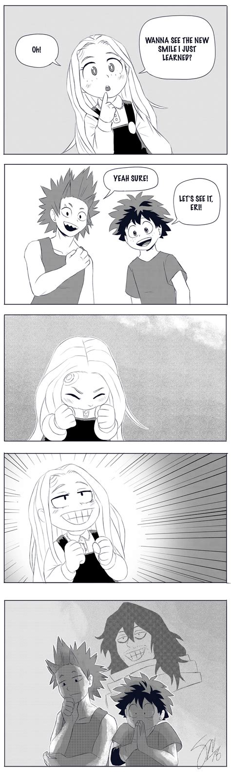 My Hero Academia Characters Eri Smile