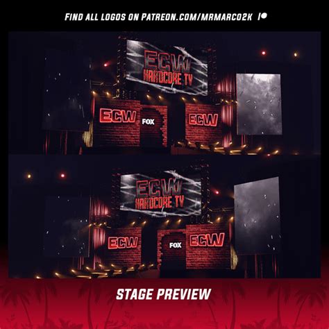 Ecw Hardocretv Is Back 🚩what If Pack🚩 Ecw Reboot New Custom Show