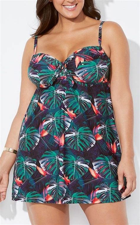 24 Plus Size Swimdresses Plus Size Swimwear Swimsuits Alexa Webb