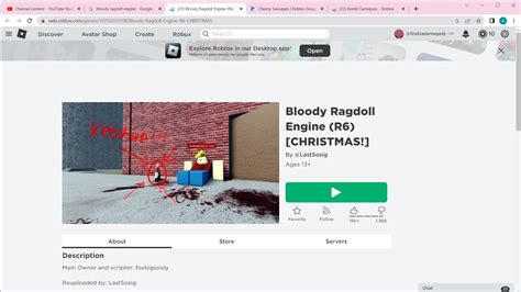 Bloody Ragdoll Engine Youtube