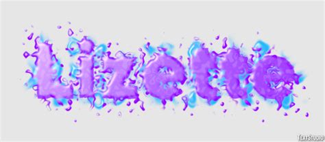 Lizette Text Effect And Logo Design Name