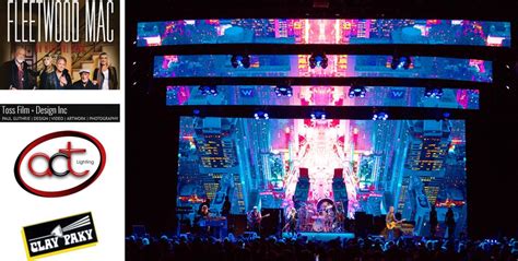 Clay Paky Fixtures Hit The Road With Fleetwood Mac Live Productiontv