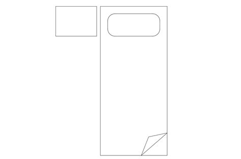 Single Bed Cad Block Cadbull