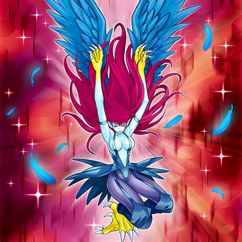 Harpie Lady 1 Lady Harpy Yu Gi Oh Duel Monsters Wallpaper By