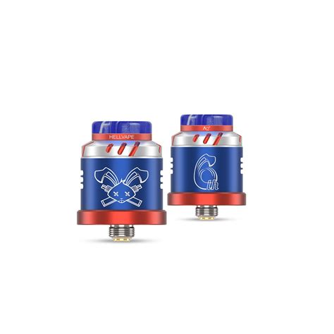 Comprar Dead Rabbit Solo Rda 6th Silver Blue Hellvape Atomizado