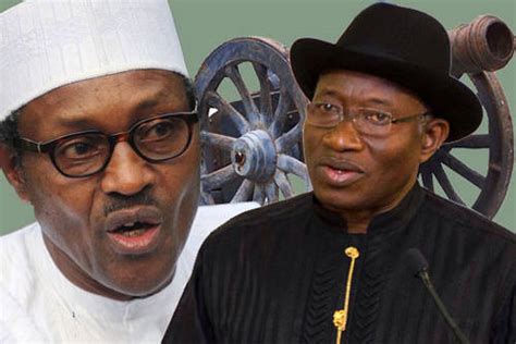 Jonathan Visits Buhari