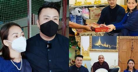 သဇင်မြိုင် အရှင်ကုသလ ဘုန်းဘုန်းရဲ့ မွေးနေ့မှာ သင်္ကန်း နှင့် ဆွမ်း ကပ်လ