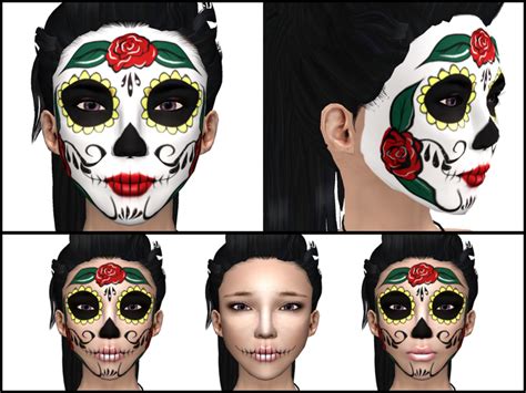 Second Life Marketplace Dia De Los Muertos Day Of The Dead Makeup