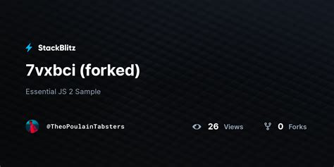 7vxbci Forked Stackblitz 7vxbci Forked Stackblitz