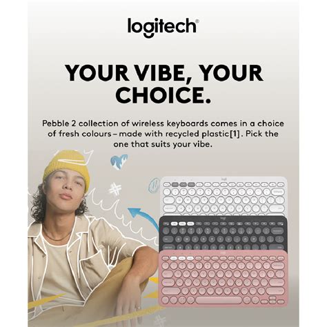 Logitech K380s Multi Device Bluetooth Keyboard คีย์บอร์ดไร้สายบลูทูธ เชื่อมต่อหลายอุปกรณ์ คีย์
