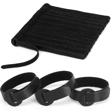 150pcs Reusable Fastener Straps 6 Inch Cable