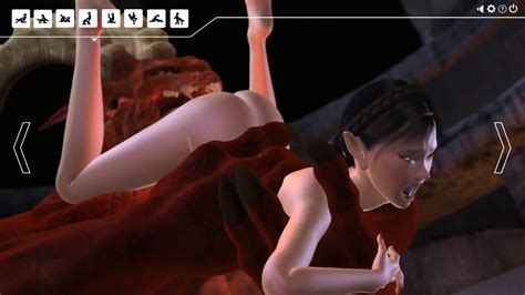 Ashley Devoured By Monster Eporner