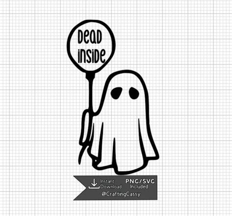 Dead Inside Svg Etsy