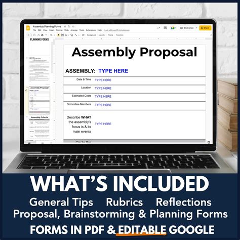 Assembly Planning Forms Kit Lets Cultivate Greatness