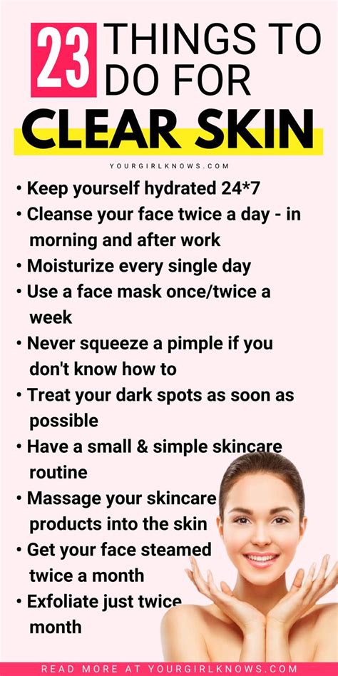 Clear Skin Tips In Hindi Beauty And Health