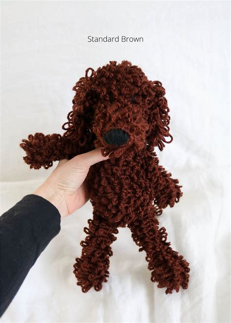 Goldendoodle Labradoodle Crochet Goldendoodle Toy Etsy