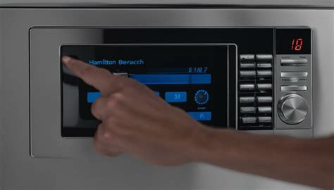 Easy Steps How To Set A Clock On A Hamilton Beach Microwave Machine