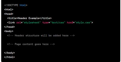 Simple Header Examples With Html And Css Part 1 By Seher Ozgen Medium