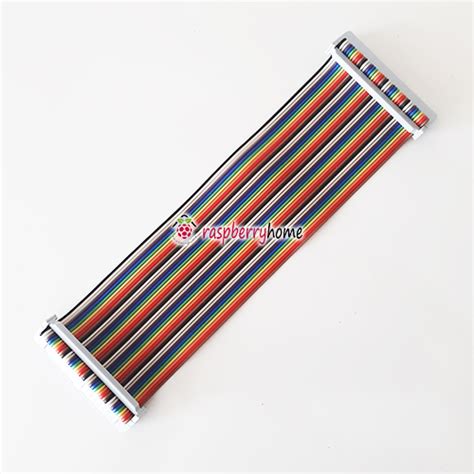 สายไฟ สายแพ ยาว 20 cm จำนวน 40 เส้น สำหรับต่อกับ t cobbler plus