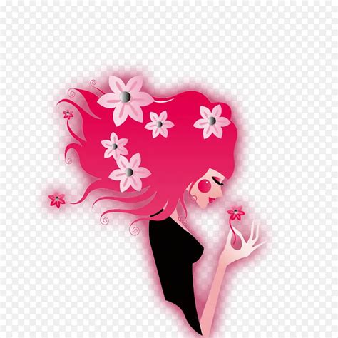 卡通手绘女孩png图片素材下载图片编号11015749 Png素材网