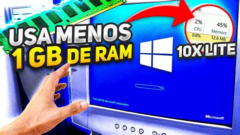 Este Es El Windows 10 SUPER LITE Windows10 X LiteOS 2022 Windows PC Vieja