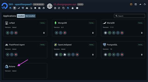 Rclone Webui Flashpanel