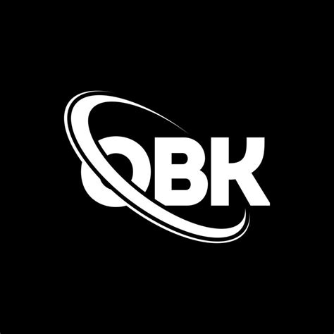 OBK logo. OBK letter. OBK letter logo design. Initials OBK logo linked ...
