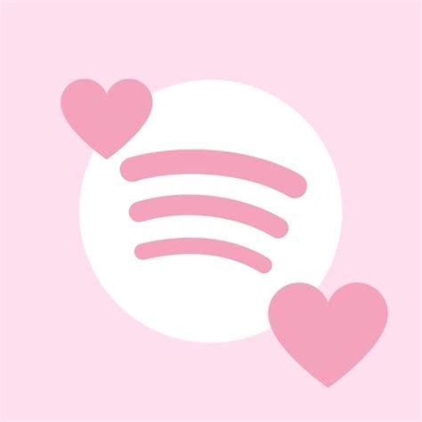 Pink Spotify Icon In 2024 Pink Music Cute App Music Covers