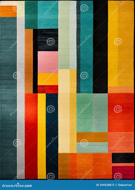Vibrant And Dynamic Background Filled With Colorful Rectangular Shapes
