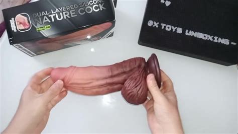 Gode Coq En Silicone Nature Lovetoy Xxl Double Couche Unboxing Bottomtoys