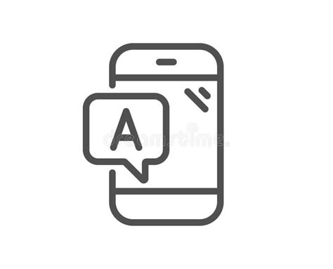 Ab Testing Line Icon Ui Phone Test Sign Vector Stock Vector Illustration Of Test Phone