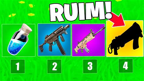 A Pior Arma Do Fortnite Youtube